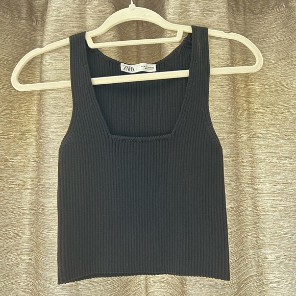 Zara | Tops | Zara Ribbed Tank Size Medium | Poshmark